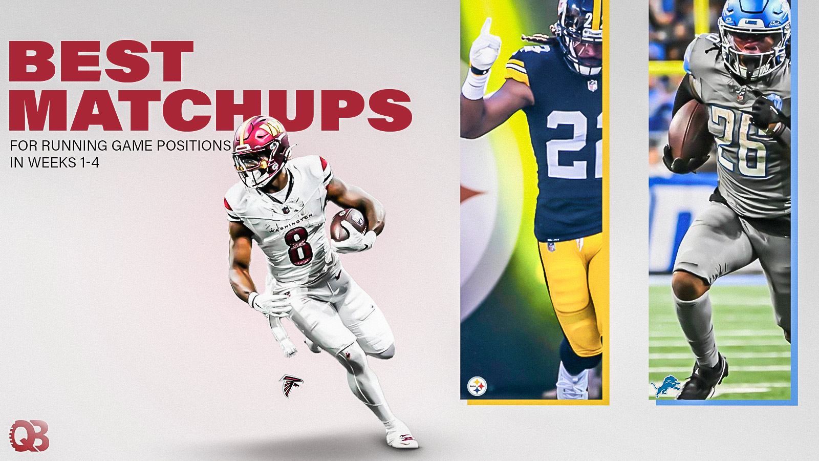 Best Matchups for Running Game Positions Weeks 1-4 – QB List