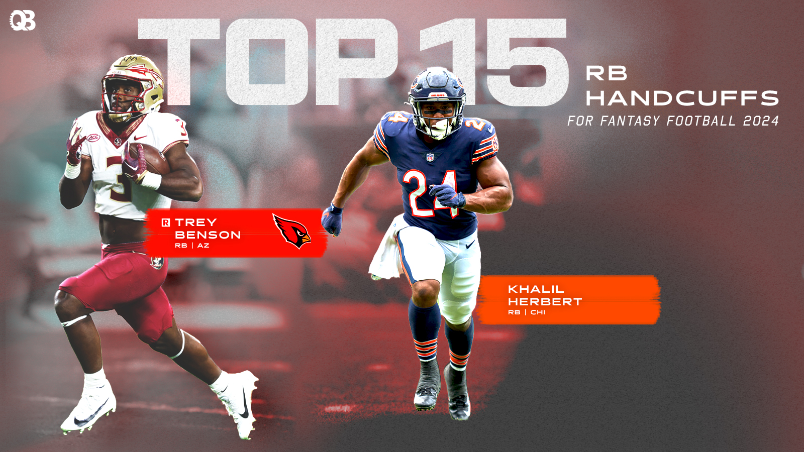 Top 15 Running Back Handcuffs for 2024 – QB List