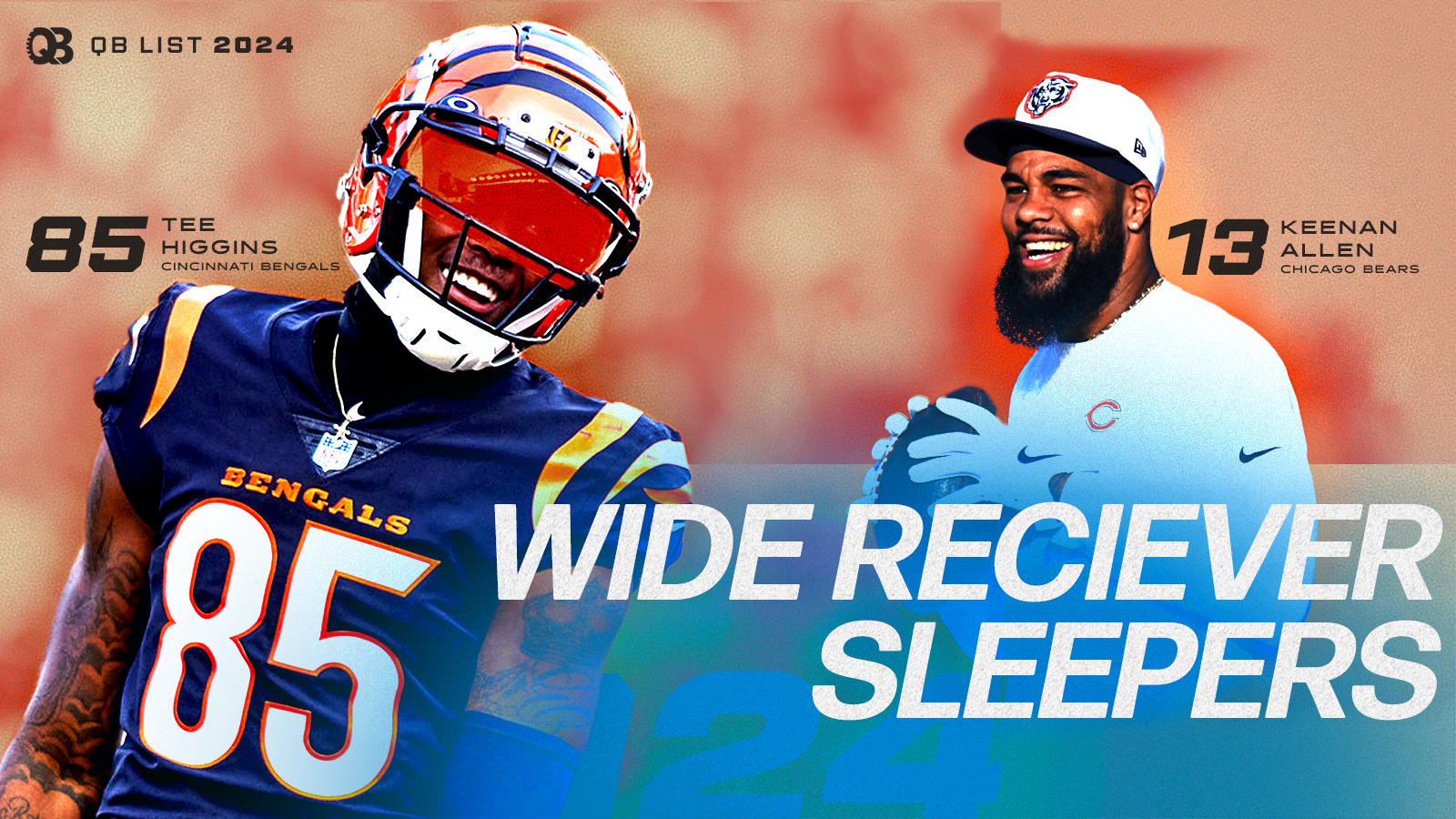 Wide Receiver Sleepers for 2024 – QB List