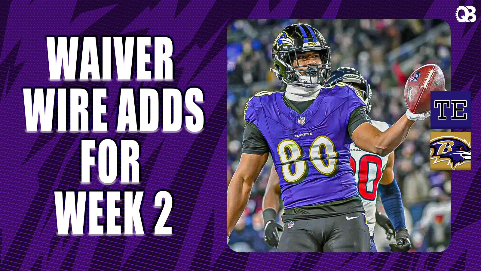 Waiver Wire Adds for Week 2 – QB List