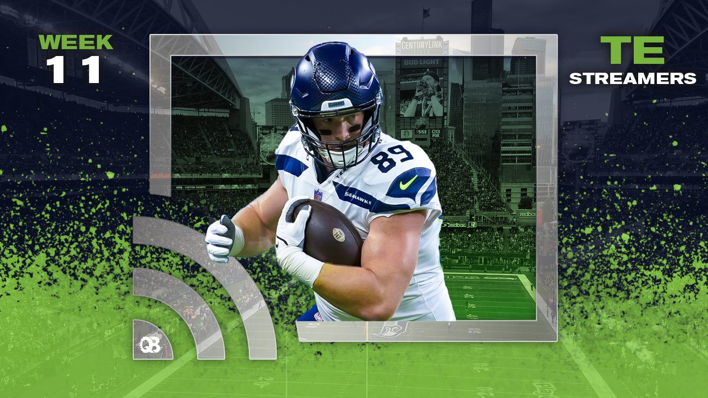 Streaming Tight Ends: Week 11 – QB List