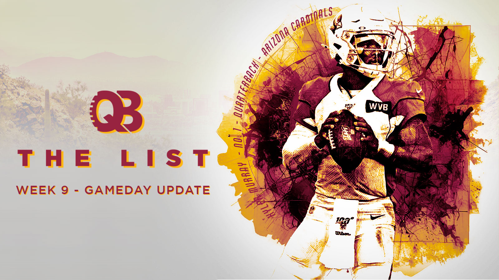 The List: Fantasy Football Rankings for Week 9 UPDATE – QB List