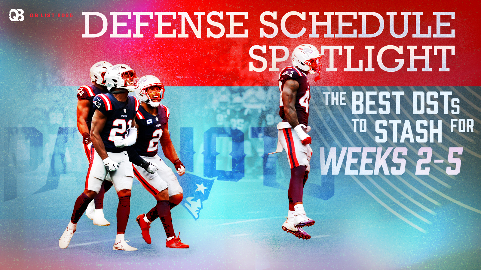 Defense Schedule Spotlight: the Best DSTs to Stash for Weeks 2-5 – QB List