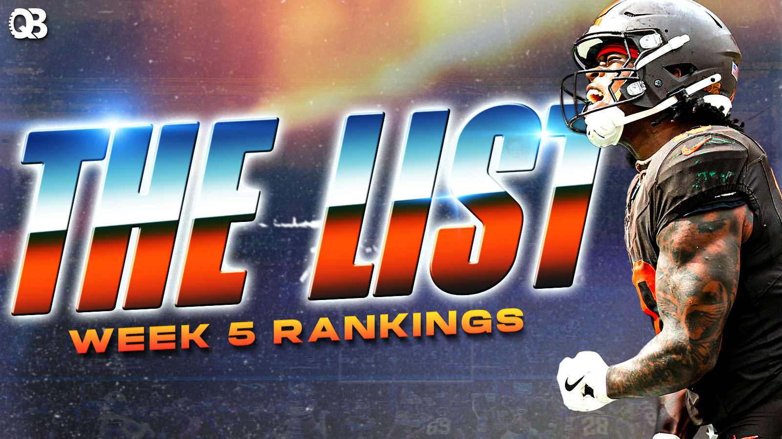The List: Fantasy Football Rankings for Week 5 – QB List