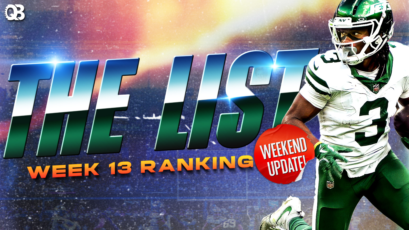 The List: UPDATED Fantasy Football Rankings for Week 13 – QB List