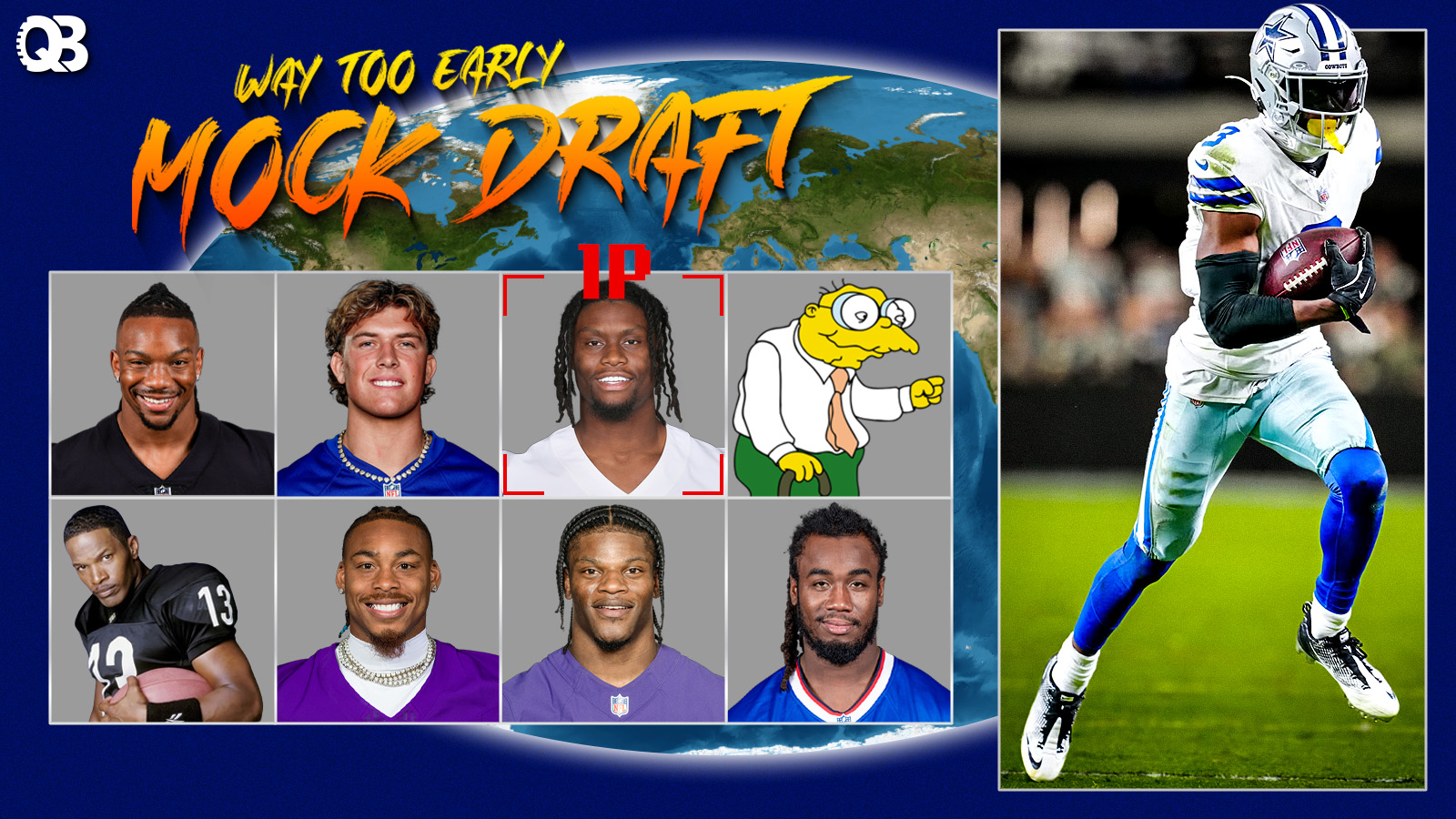 Way Too Early 2026 Fantasy Football Mock Draft – QB List