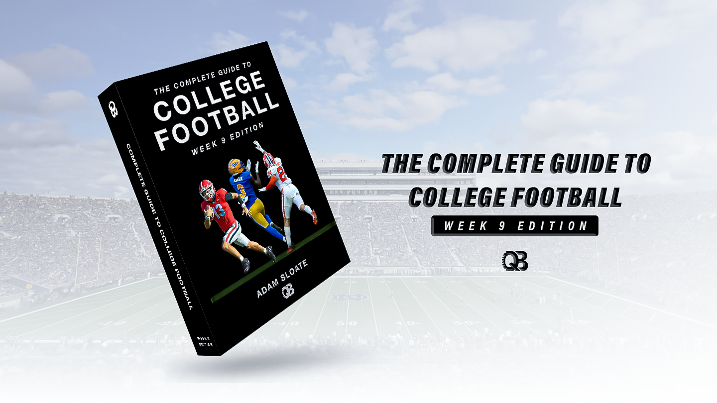 The Complete Guide to College Football, Week 9 Edition – QB List