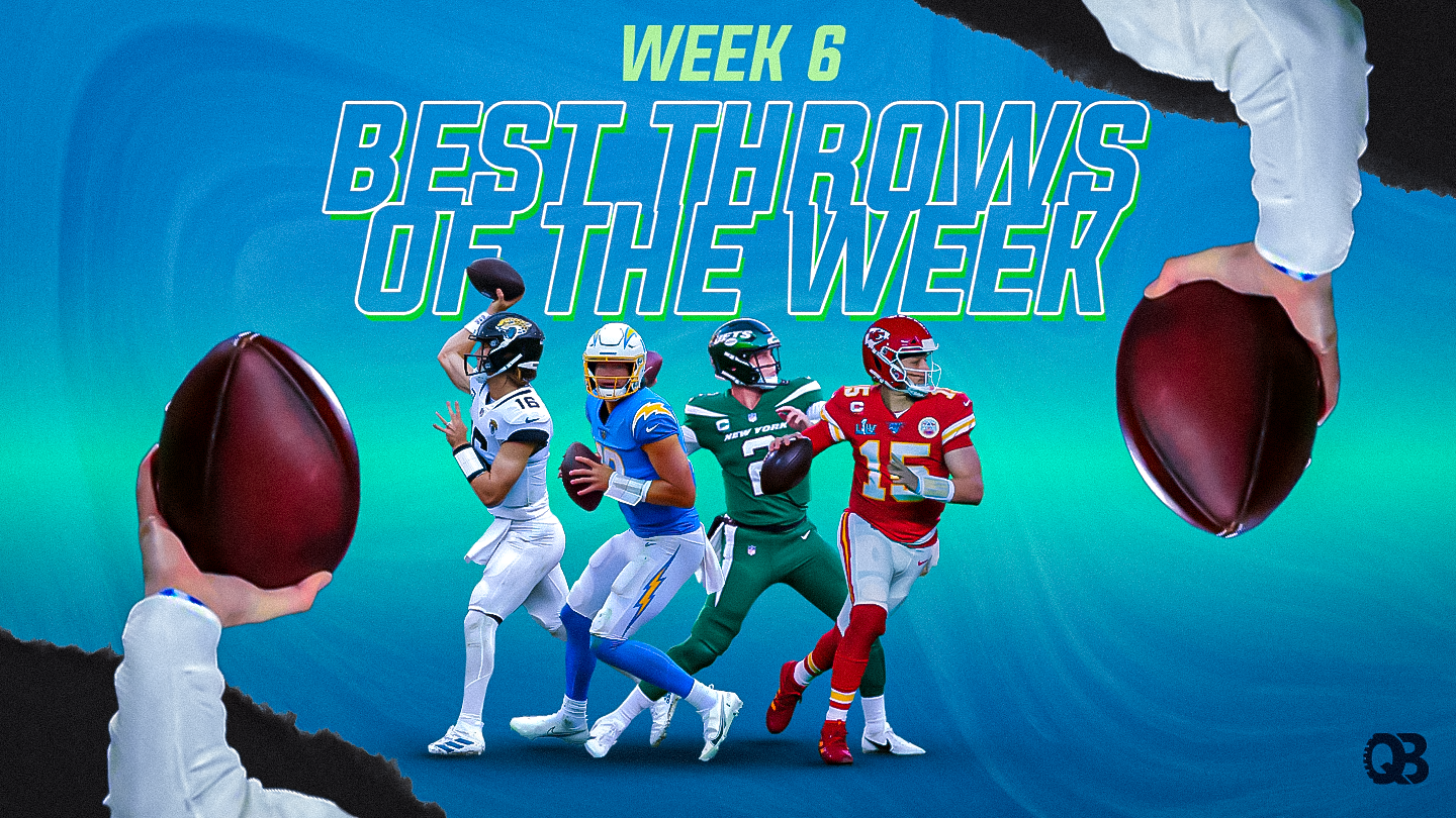 The Best QB Throws: Week 6 – QB List